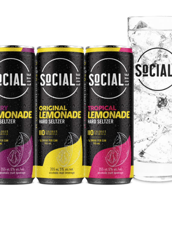 SOCIAL LITE LEMONADE HARD SELTZER MIXER PACK 12 X Can 355 ml – The Beer Man
