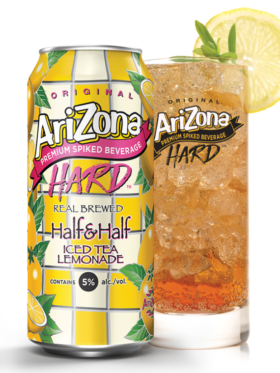 ARIZONA HARD HALF N HALF ICED TEA LEMONADE 24 X Can 473 ml – The Beer Man