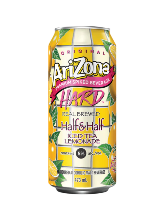 ARIZONA HARD HALF N HALF ICED TEA LEMONADE 1 X Can 473 ml – The Beer Man