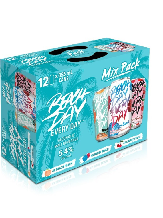 BEACH DAY EVERY DAY MIXER PACK 24 X Can 355 ml – The Beer Man