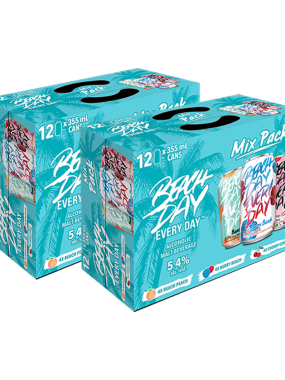 BEACH DAY EVERY DAY MIXER PACK 24 X Can 355 ml – The Beer Man