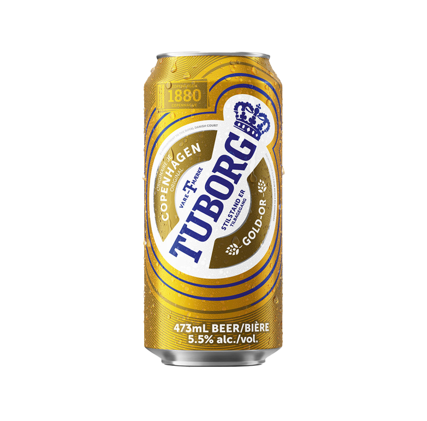 TUBORG GOLD 1 X Can 473 ml – The Beer Man