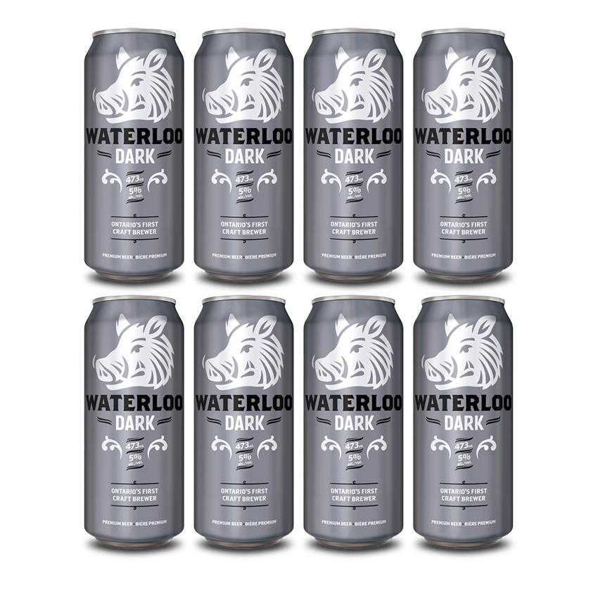 WATERLOO DARK 8 X Can 473 ml – The Beer Man