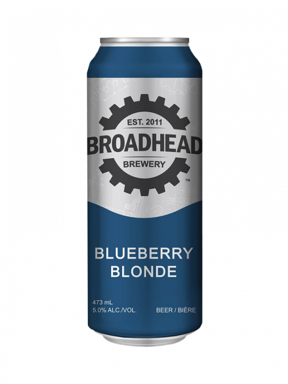 BROADHEAD BLUEBERRY BLONDE 1 X Can 473 ml – The Beer Man