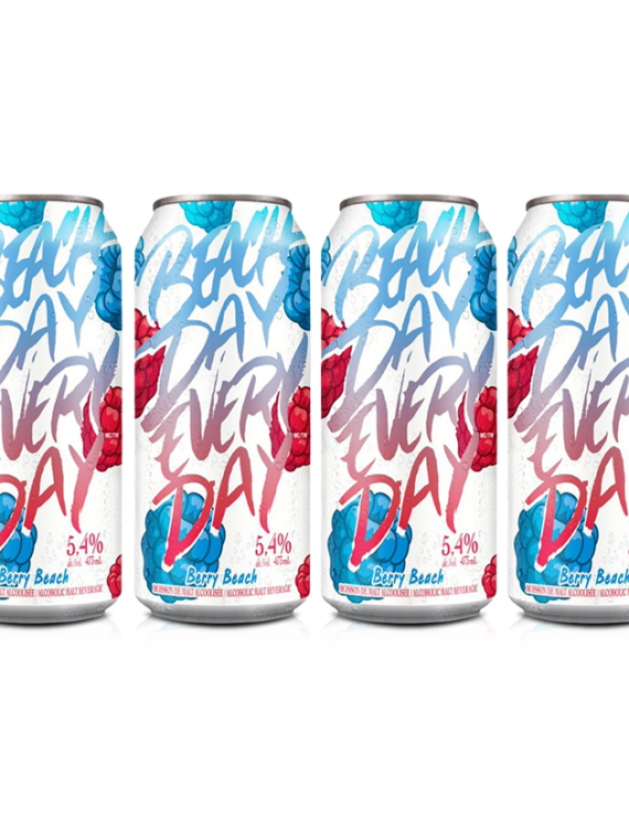BEACH DAY EVERY DAY BERRY BEACH 4 X Can 473 ml – The Beer Man